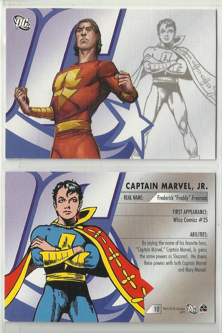 Captain Marvel Jr Costume