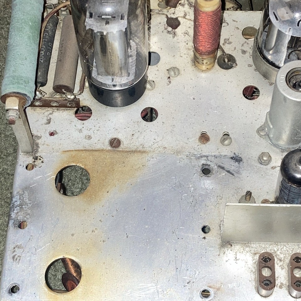 Heathkit Model DX-40 Transmitter Ham Radio Vintage w/ Heath Mullard C83 ...