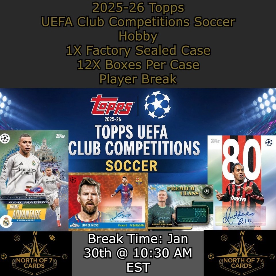 Andres Iniesta 2025-26 Topps UEFA Club Comp Soccer 1X Case Player BREAK ...