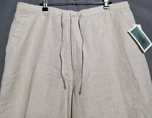Cubavera Pants Mens Large (36-38) Linen Rayon Blend Essentials ...
