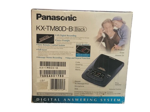 Panasonic KX-TM80D-B Messaging Digital Answering System | eBay