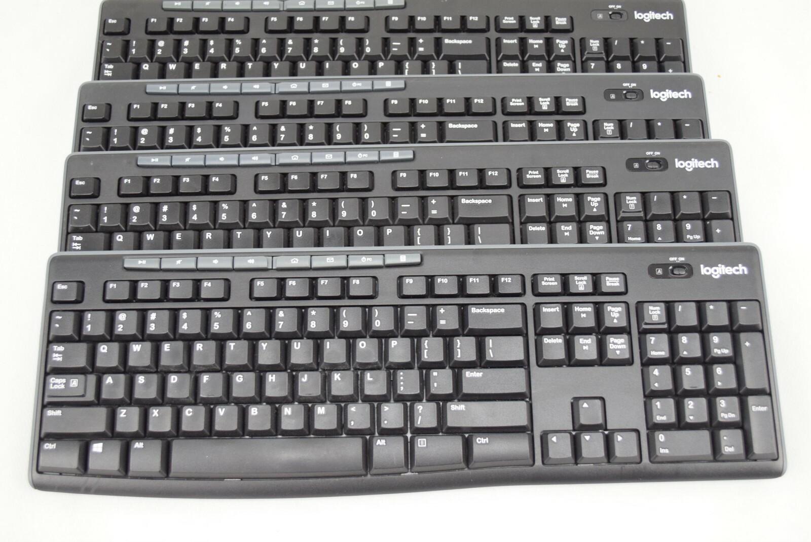 Logitech Y-R0042 Wireless Keyboard Lot of 6 No Receivers | eBay