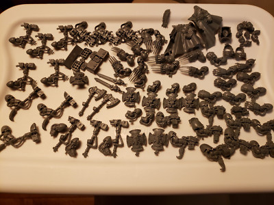 Space Wolves Wolfguard Terminator Bits Lot. Storm Shields, Melee ...