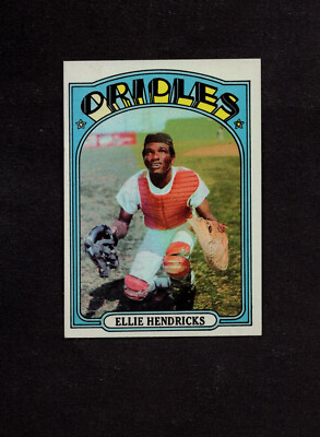 1972 Topps #508 Ellie (Elrod) Hendricks - Orioles - Semi-High - FREE ...