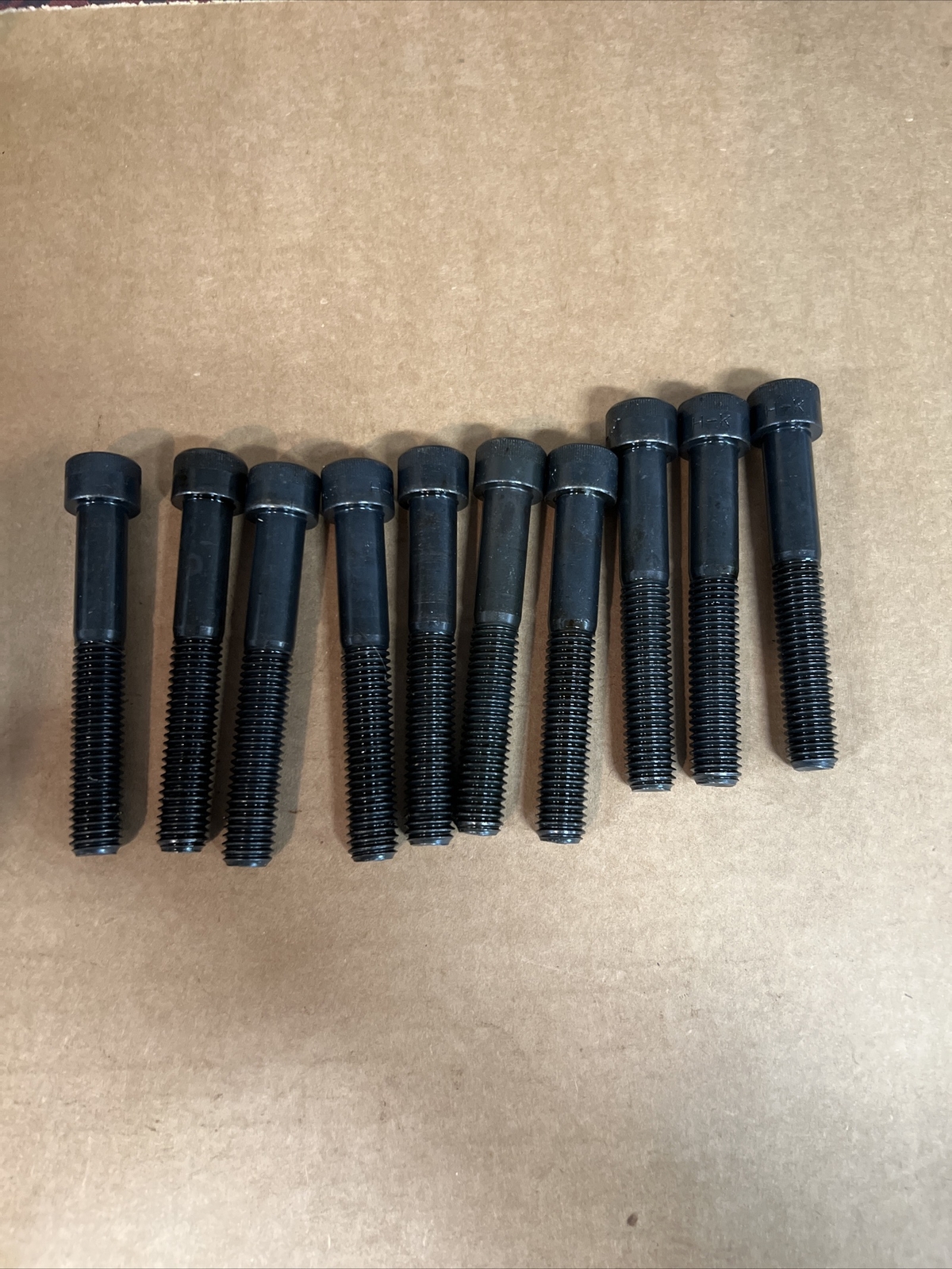 Qty Of (10)Hex Head Machine Bolt 1/2"- 13 x 3-1/2" Long "3 Bolts" Grade ...
