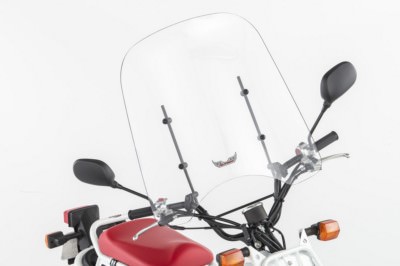 Honda Ruckus 50 & 250 Big Ruckus 20" tall / 21" wide Scooter Windshield ...