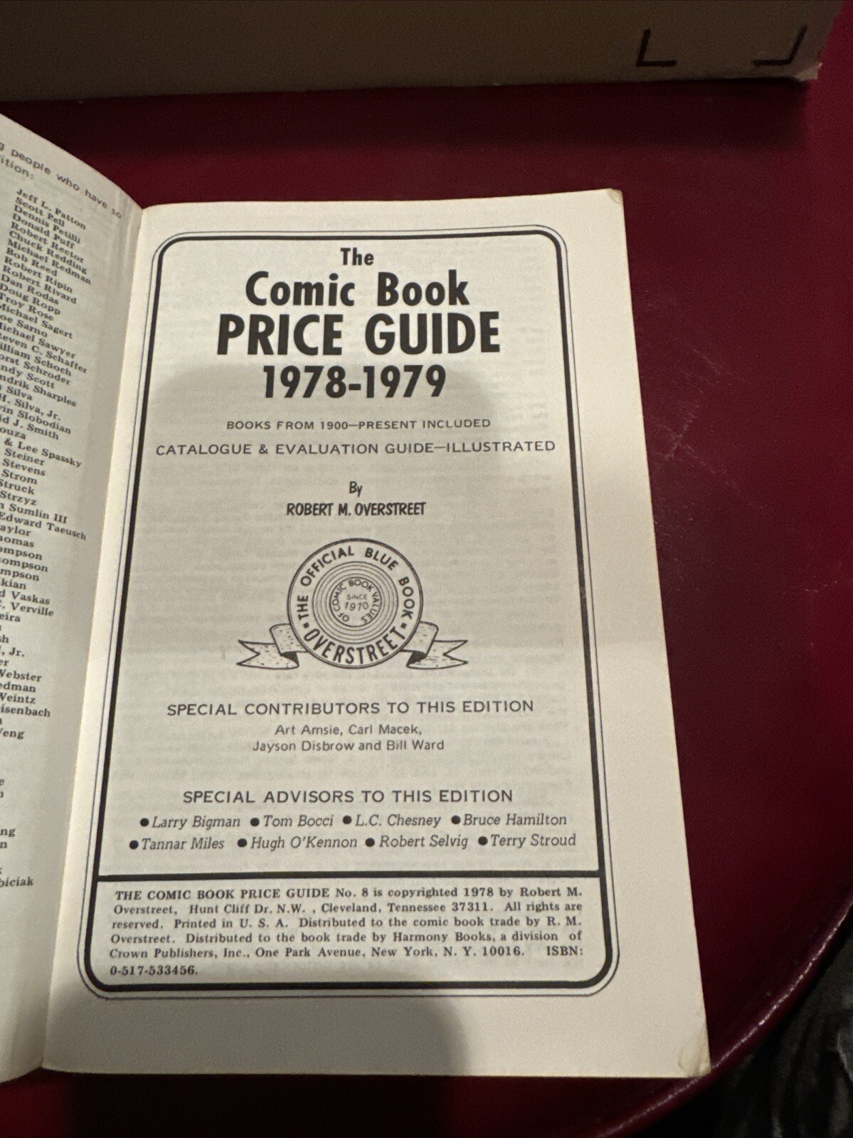 The Comic Book Price Guide #8 (1978) *VERY FINE* | eBay