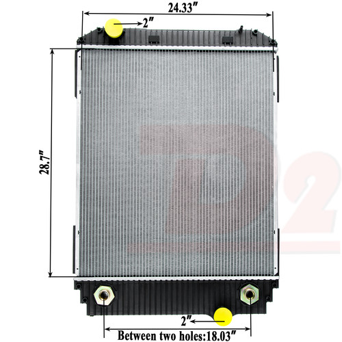 Radiator For 1997-2004 1998 Thomas School Bus Freightliner FL50 60 70 ...