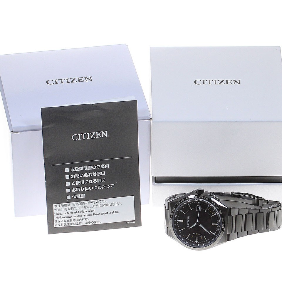 CITIZEN H145-S122619 ATESSA Titanium Technology 50th watch men TO144171 ...