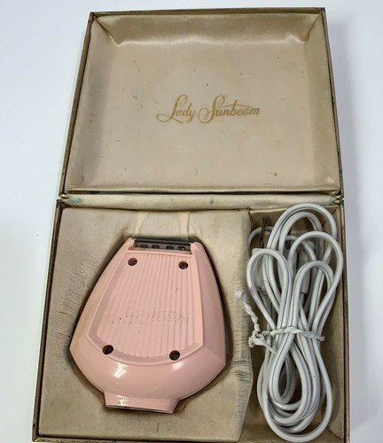 Vintage Lady Sunbeam Electric Pink Shavemaster Shaver | eBay