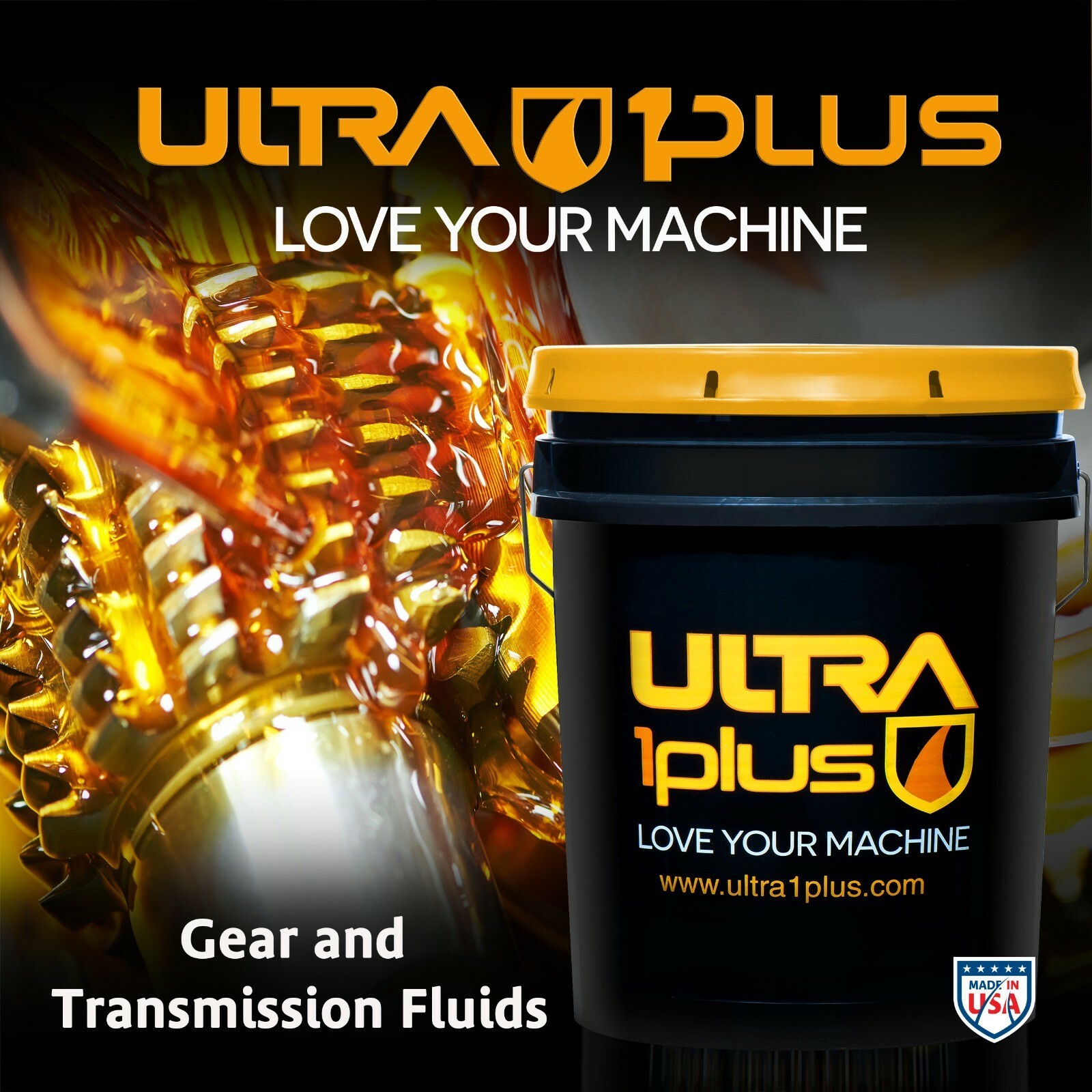 Ultra1Plus™ SAE 75W-90 Synthetic Gear Oil, API GL-4 | 5 Gallon Pail ...