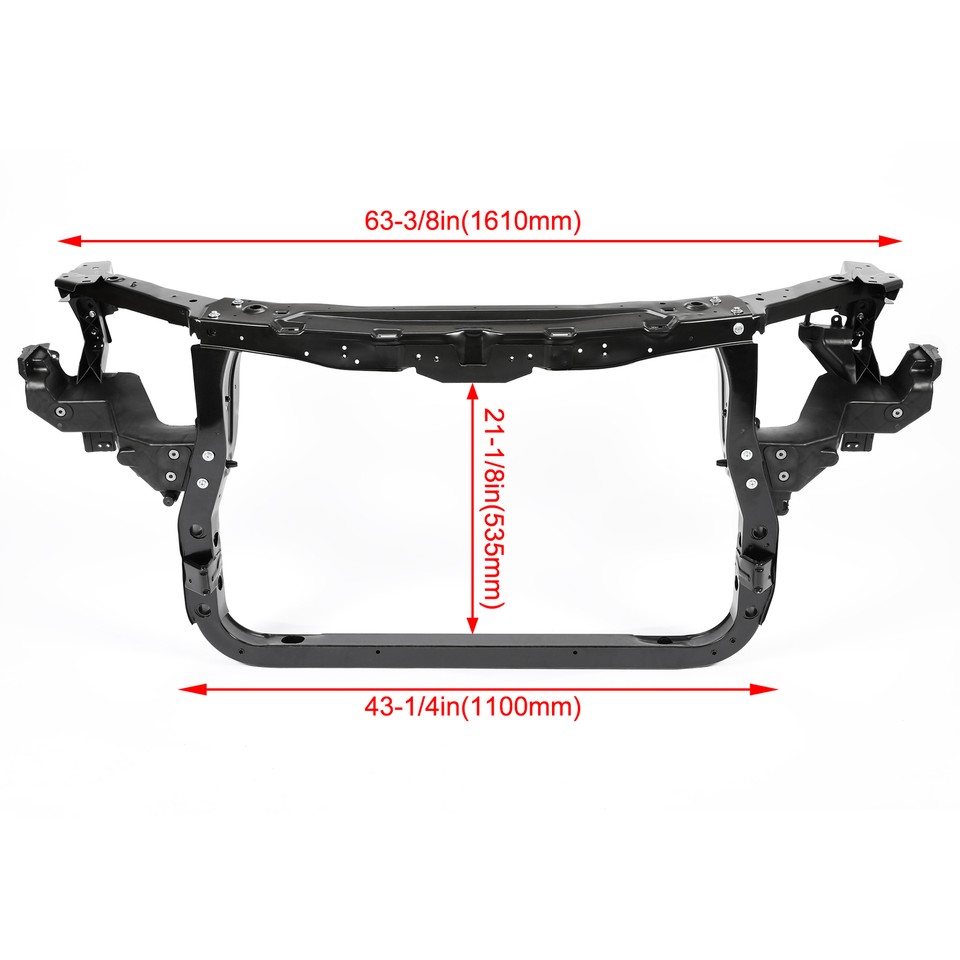 Front Radiator Support W/ Closeout Panel For Jeep Grand Cherokee 11-17 ...