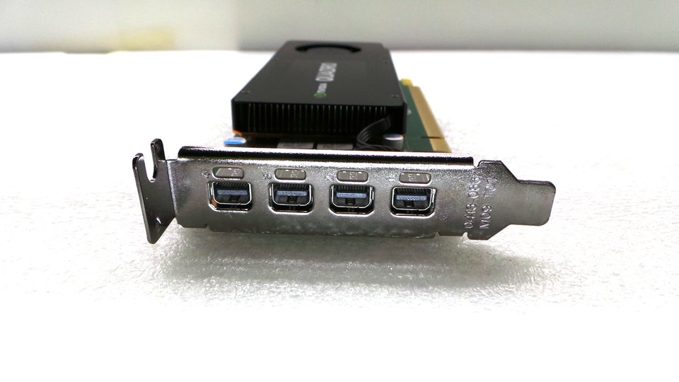 NVIDIA Quadro K1200 Graphics Card 4GB GDDR5 Low Profile GPU 4x Mini ...