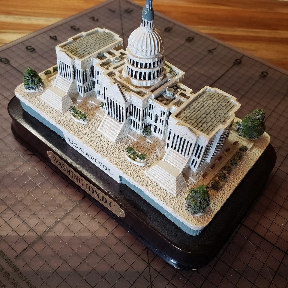 Miniature Replica Of US Capital Building In Washington DC Souvenir ...