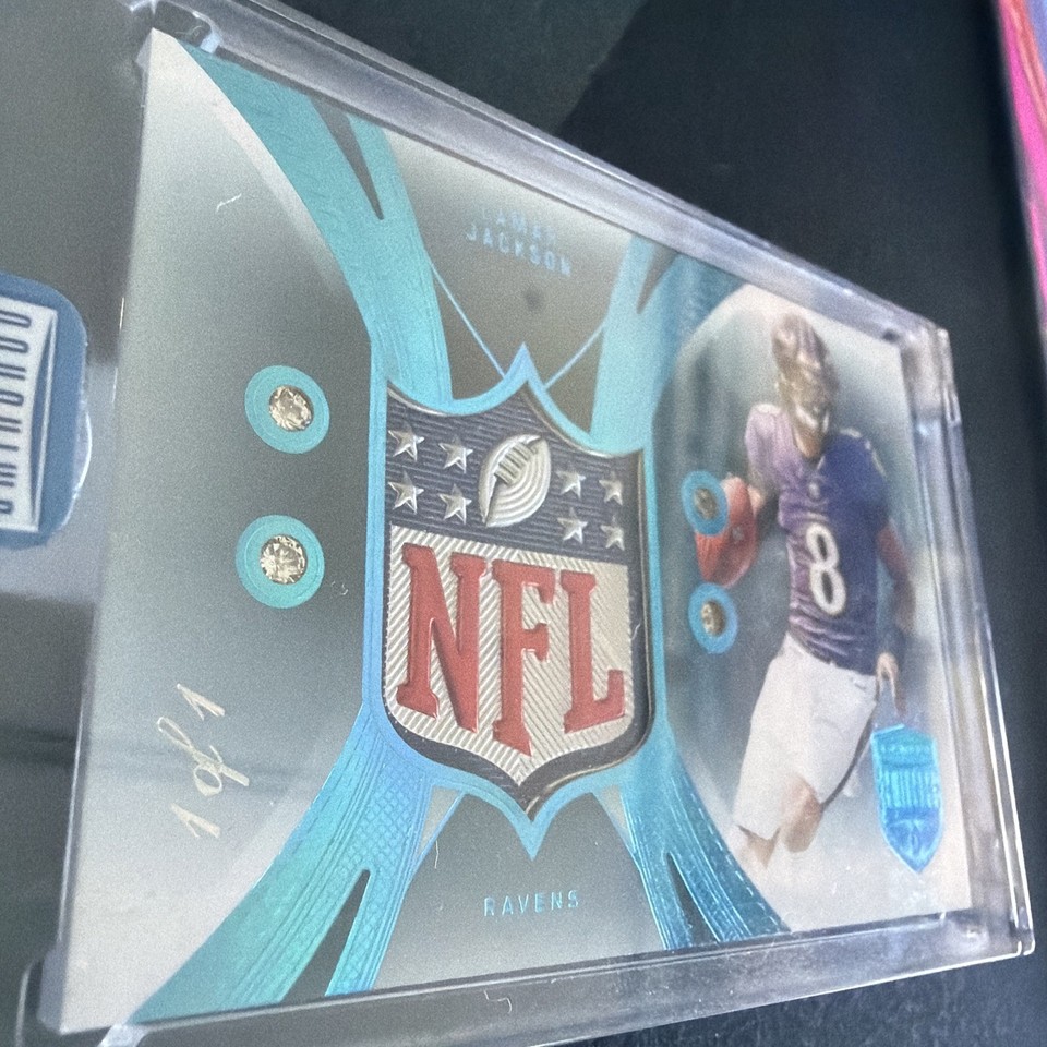 2024 Panini Eminence Lamar Jackson NFL Shield Quad Diamond 1/1 | eBay
