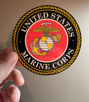 Usmc United States Marine Corps Seal Car Decal Sticker 4