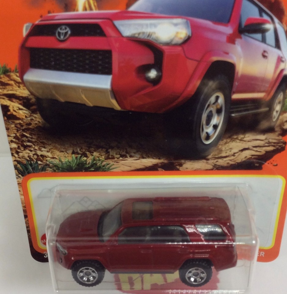 2023 Matchbox 70 Years Toyota 4Runner (Red) Officially Licensed Toyota ...