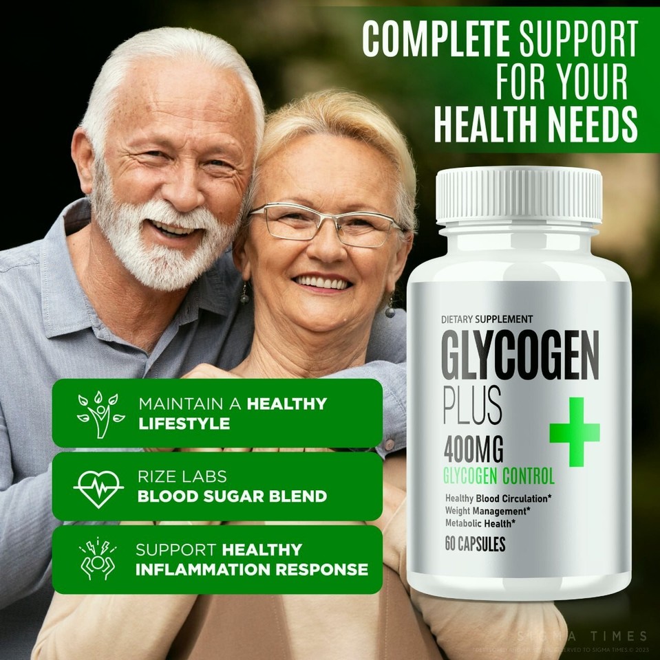Glycogen Plus Capsules, GlycogenPlus Supports Blood Health 60ct | eBay