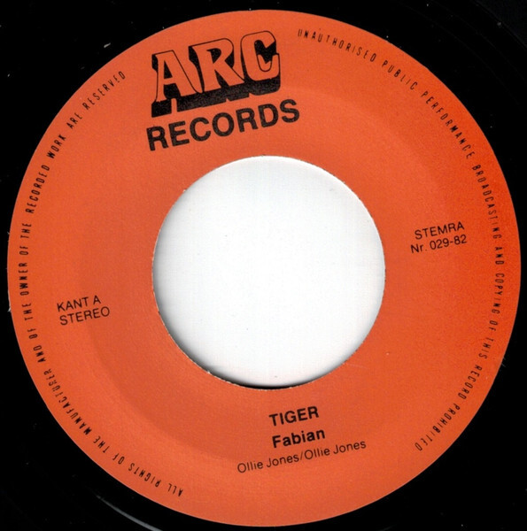 Fabian - Tiger - Turn Me Loose (7inch, 45rpm) - Singles Rock'n'Roll ...