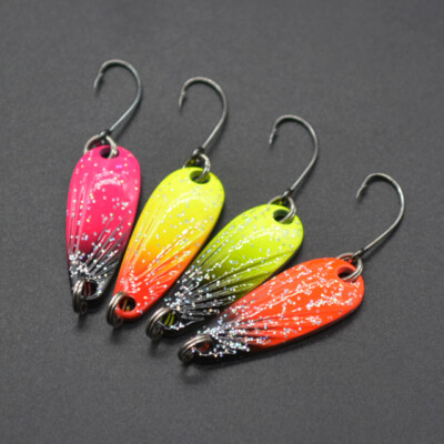 4 x Wavy Spoon Artificial Spoon 3 gr Trout Area | eBay UK