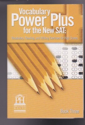 Vocabulary Power Plus for the new SAT - Level Eleven Book #3 Paperback ...