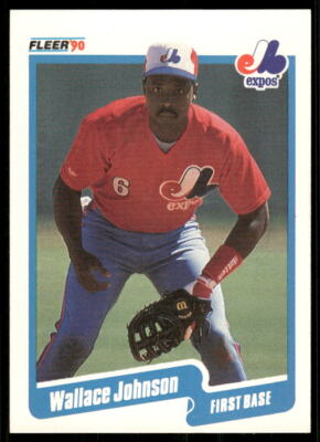 1990 Fleer #351a Wallace Johnson | eBay