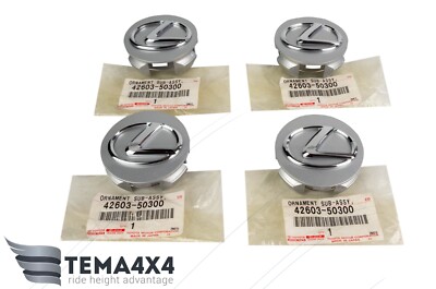 Genuine OEM WHEEL HUB CENTER CAP SET for LEXUS RX350 RX450h ES350 ...
