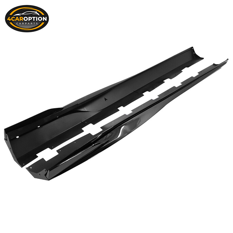 Fits 10-15 Camaro Rocker Style Add-on Side Rocker Panel Extension Gloss ...