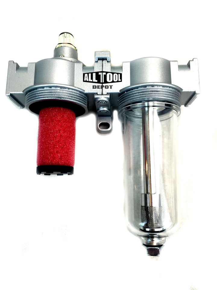 3/8" Compressed air in line filter & desiccant air dryer combo for ...
