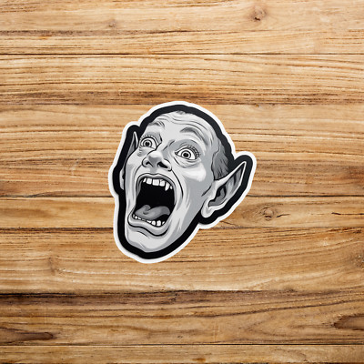 Scary Creepy Vintage Halloween Monster Face Vinyl Decal Sticker #1589 ...