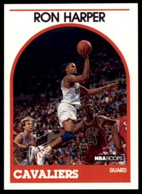 1989-90 NBA Hoops Ron Harper1025 Cleveland Cavaliers #205 | eBay