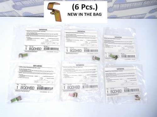 (6 Pcs) SIEMENS - BQDHBD - HANDLE BLOCKING Device for BQD, CQD, NGG ...