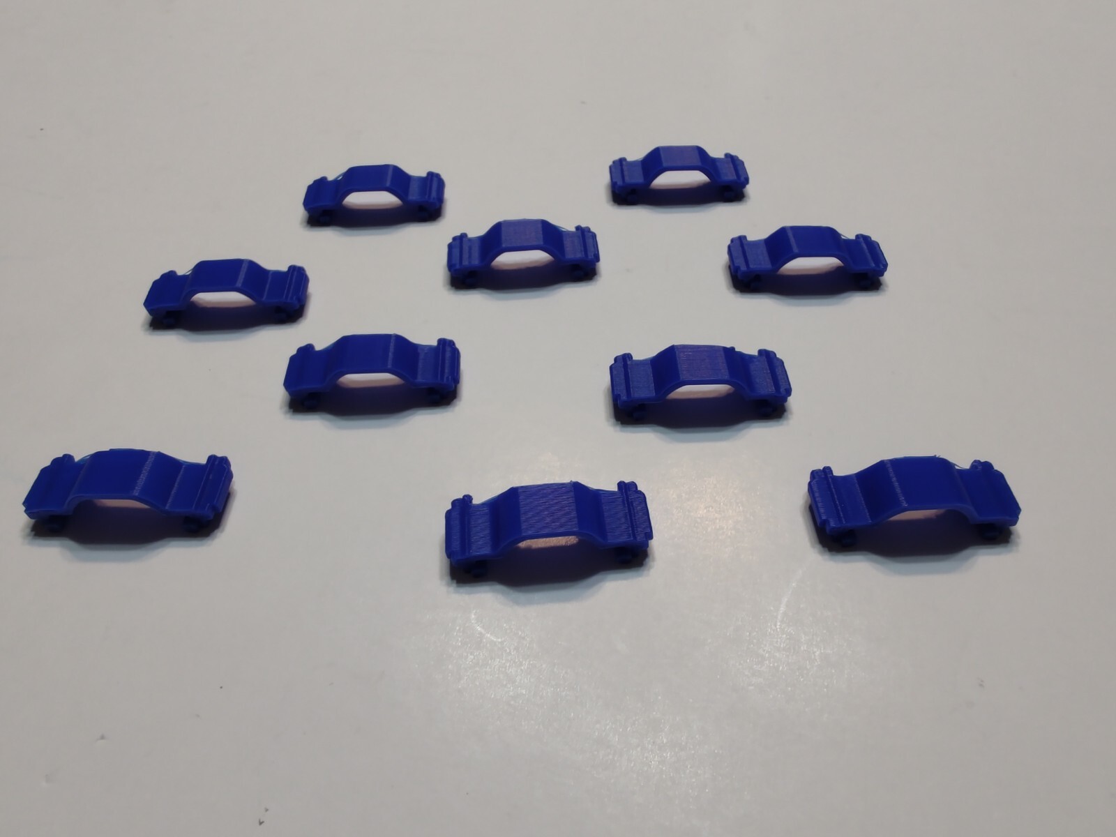 10 3D Printed Body Clips Compatible with AFX TOMY 1.5 Mega G+ Slot Car ...