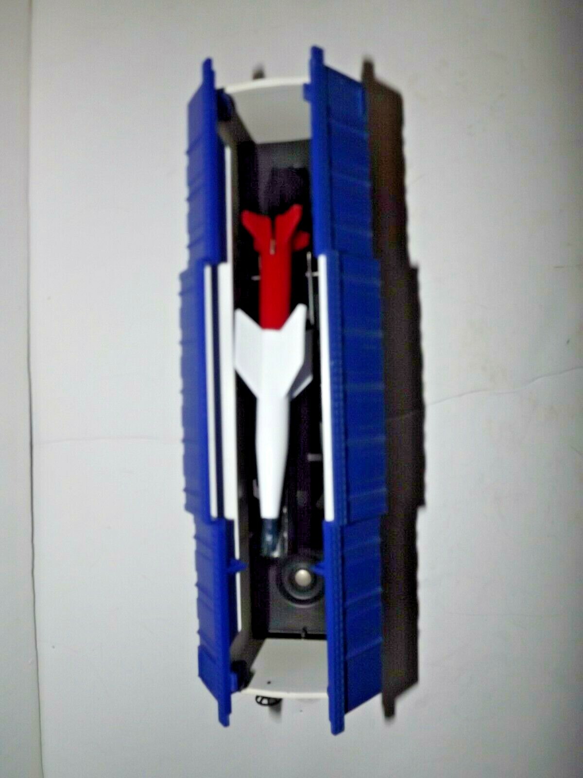 Lionel #3665 "Minuteman" Box Car w/Original Roofs & Original Rocket- No ...