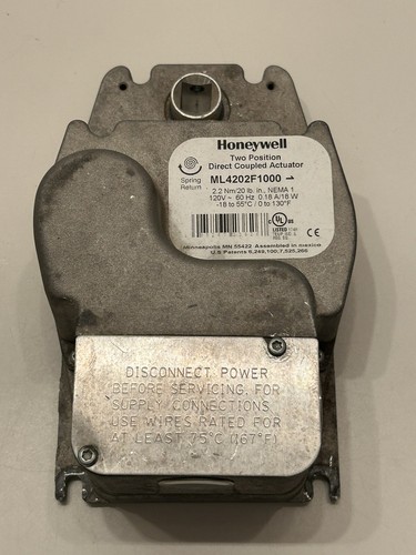 HONEYWELL TWO POSITION DIRECT COUPLED ACTUATOR ML4202F1000 | eBay