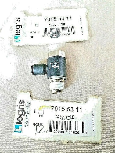 (21Pcs Lot)Legris Connectic ROHS 7015 53 11 Flow Control valve Reg Tube ...