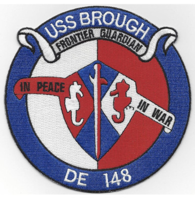 5" NAVY USS DE-148 BROUGH DESTROYER EMBROIDERED PATCH | eBay