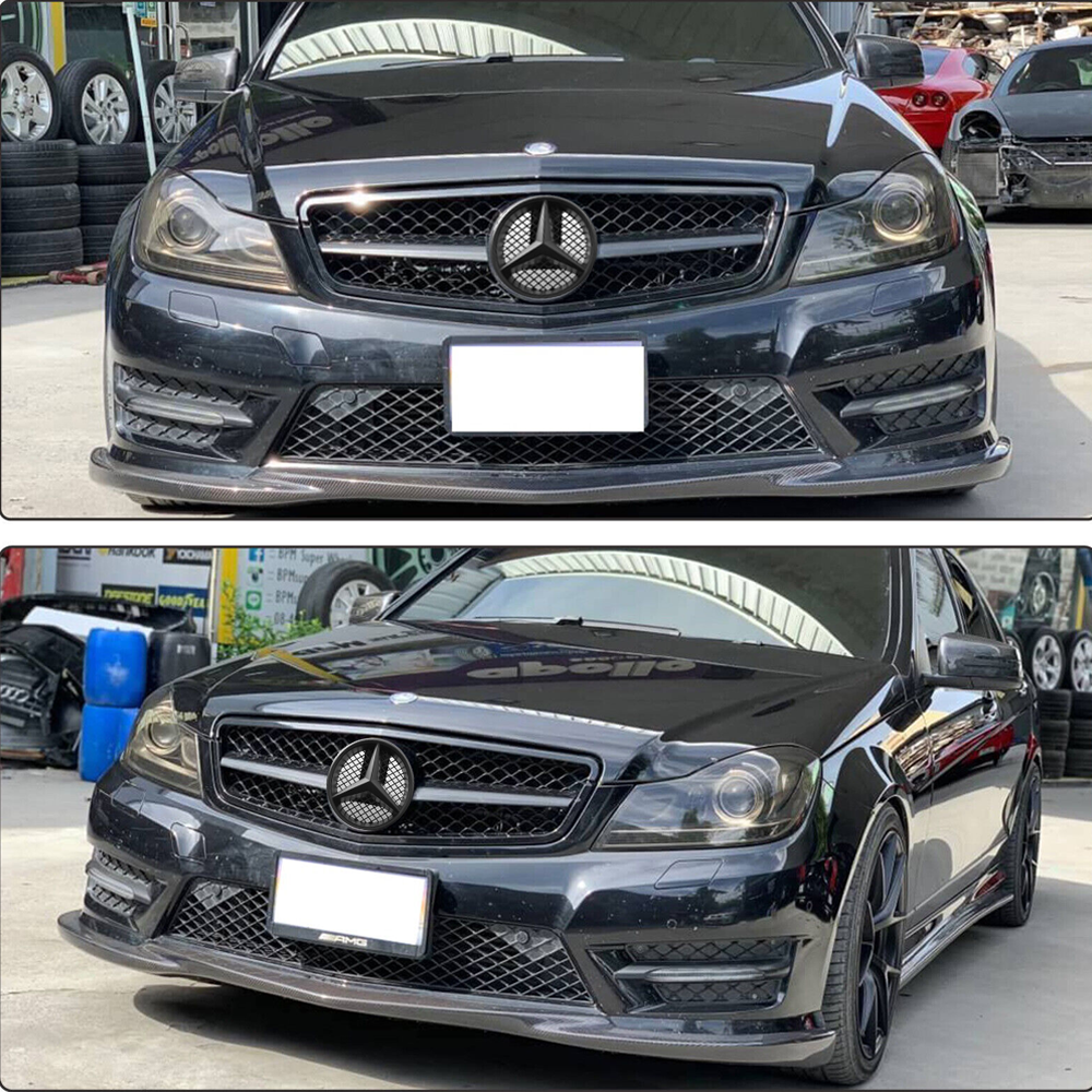 For Mercedes-Benz Front Grille Star Emblem W204 W245 B C GLK 2006-13 ...