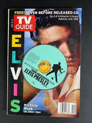 TV GUIDE IT'S ELVIS WEEK YOUNG AND BEAUTIFUL ELVIS PRESLEY BOOKLET | eBay