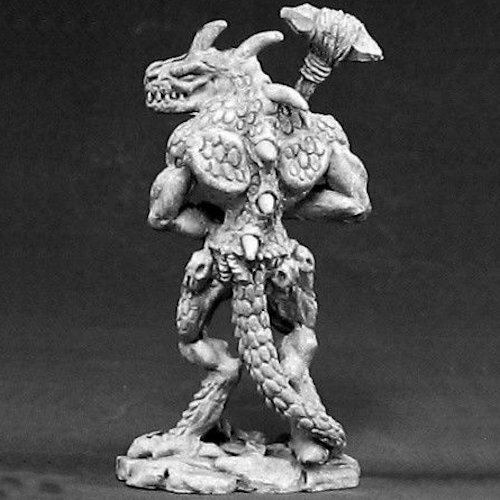 Reaper Dark Heaven Legends 02351 S'Athka Lizardman Monster Lizardfolk ...