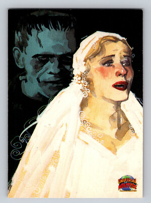 1994 Topps Universal Monsters Illustrated #20 Frankenstein Trading Card ...