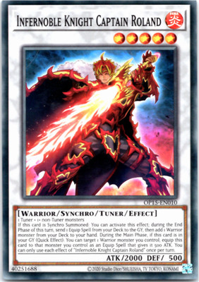 Infernoble Knight Captain Roland - OP15-EN010 - Super Rare - Yugioh | eBay