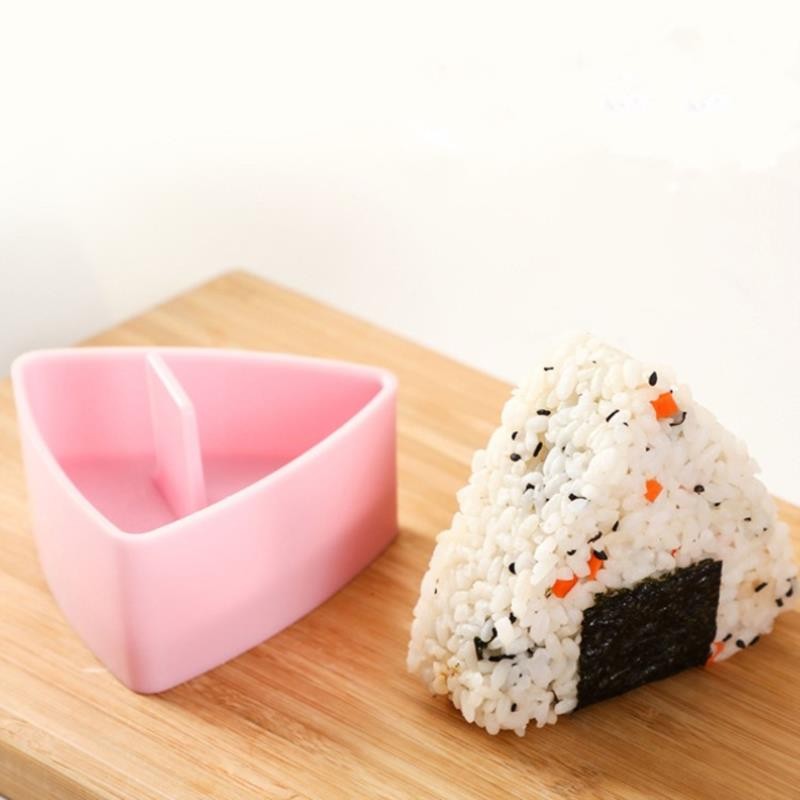 Sushi Mold Onigiri Rice Ball Food Press Triangular Sushi Maker Mold ...