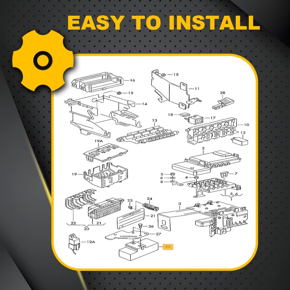 Radiator Cooling Fan Control Module For VW Jetta Beetle Golf Audi TT ...