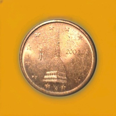 Italian 2 Euro Cent Coin. 2002 Italy. | eBay