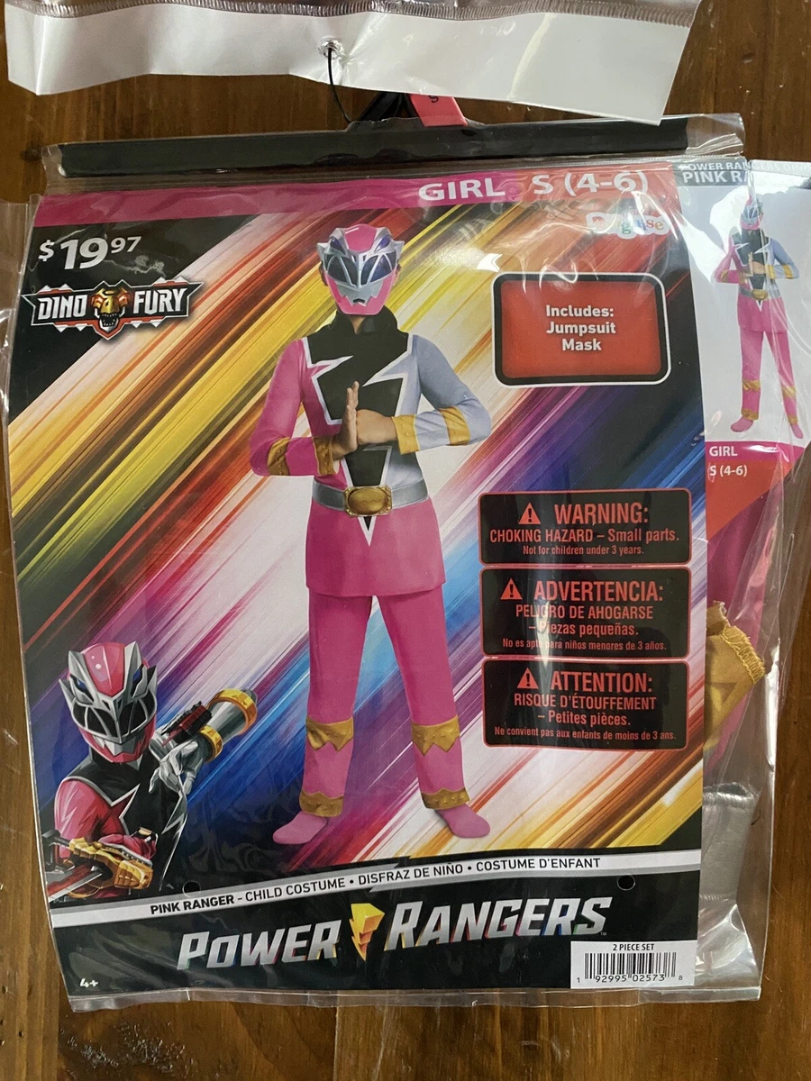 Kid's Power Rangers Dino Fury Pink Ranger Costume, 44% OFF
