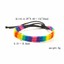 Gay Pride LGBT Rainbow Unisex Bracelet Jewelry Lesbian Bisexual Trans ...