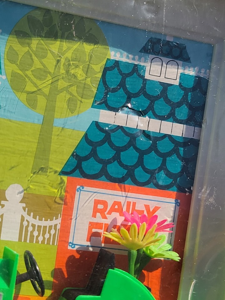 Vintage 1968 Ideal Rally Flatsy Doll with Car in Frame Tray NIB NOS ...