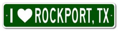I Love Rockport, Texas Metal Wall Decor City Limit Sign - Aluminum | eBay