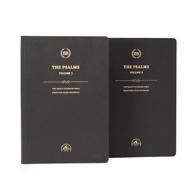 LSB Legacy Standard Bible Scripture Study Notebook: Psalms Slipcase Set ...